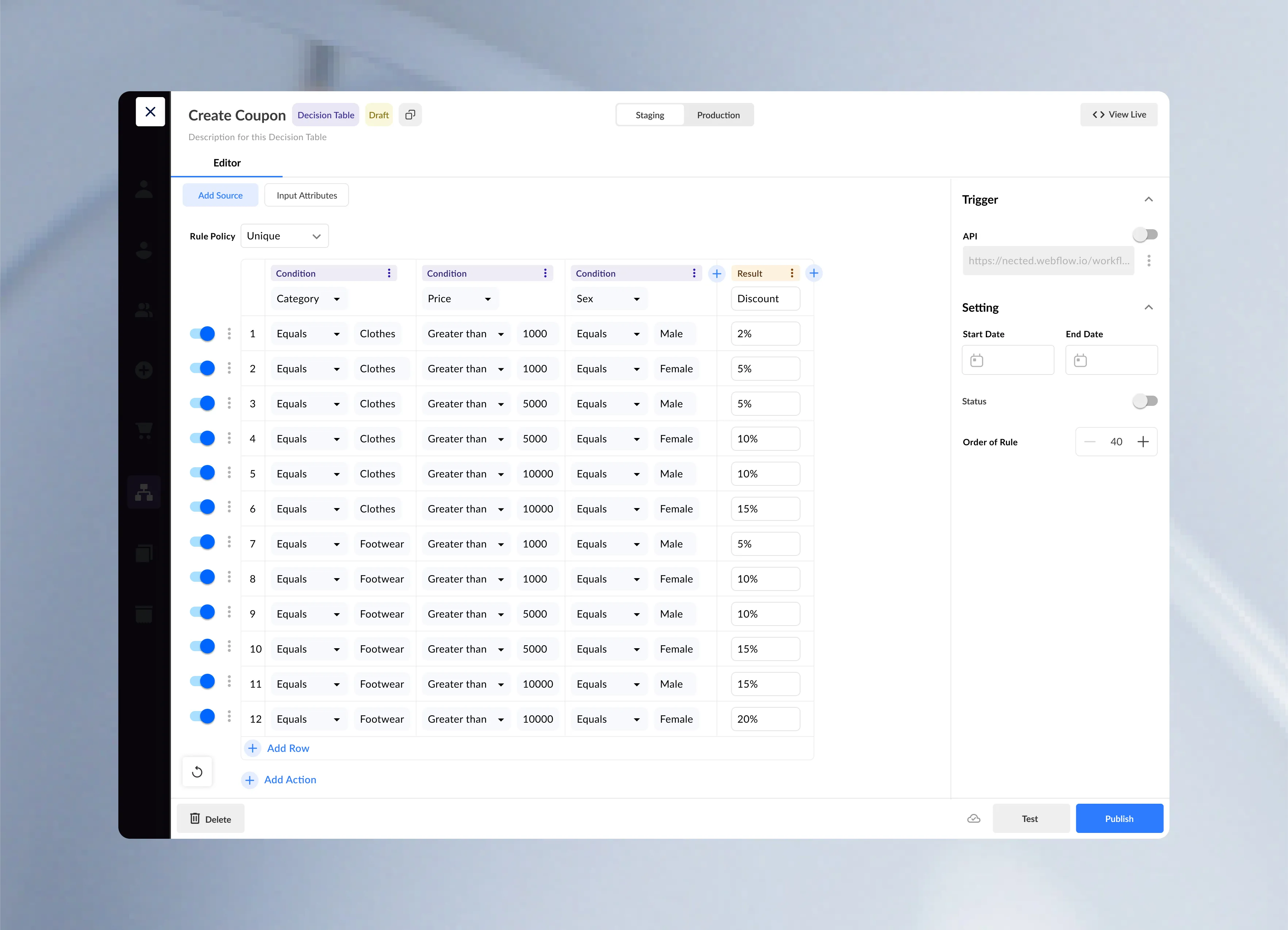 Explore Nected's Features